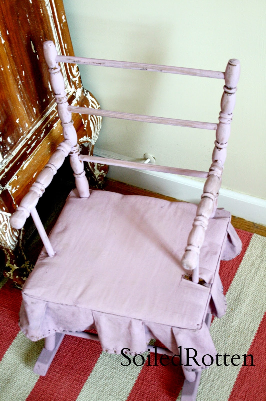 SoiledRotten: A blog with a RePurpose: Before & After: Vintage Rocking ...