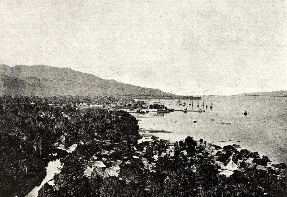 Indonesia Zaman Doeloe: Teluk Ambon di tahun 1887