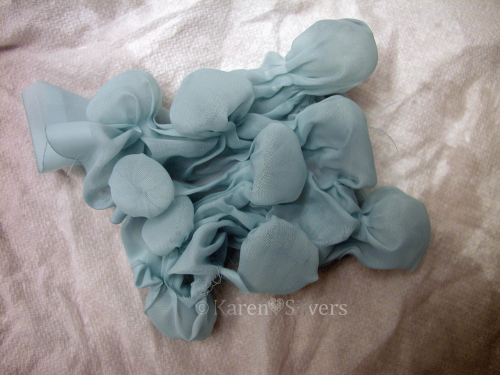 A Creative K: Stones and 3D Shibori
