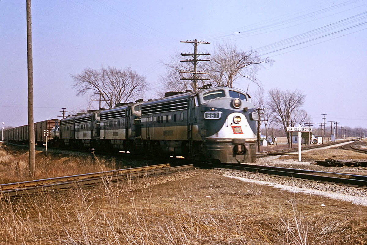 Rymal Station in HO Scale: F-Unit Friday: Wabash #667 at Canfield Jct ...