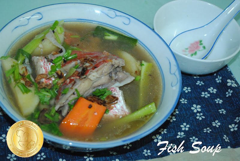 PATYSKITCHEN: RED SNAPPER FISH HEAD SOUP