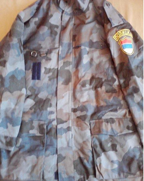 Military Camouflage: Serbian Blue M93 camouflage - 1 set avaliable