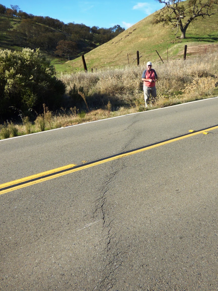 Geotripper: Why did the Road Cross the San Andreas Fault? 13 Years of ...