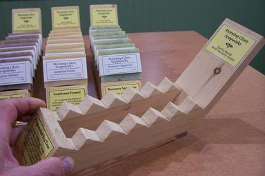 The Deliberate Agrarian: Make Your OwnWhizbang Soap Display Stands