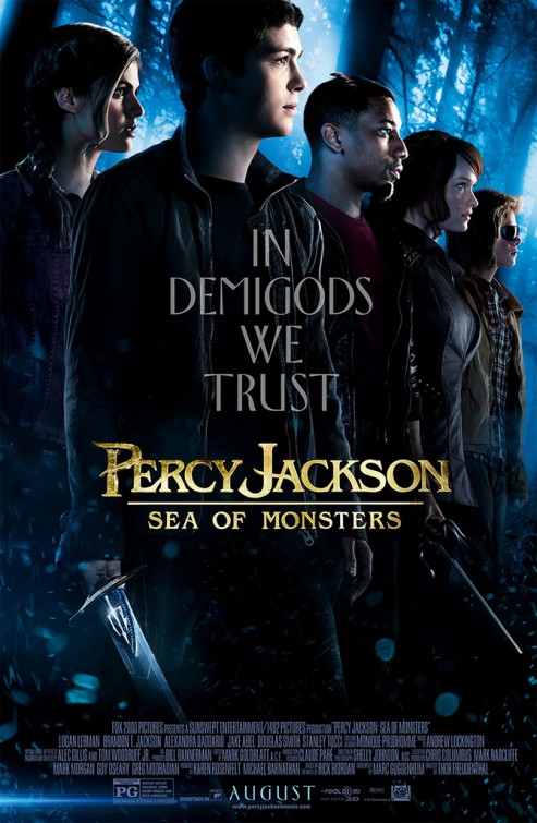 Percy Jackson 2 Sea of Monsters – In Demigods We Trust! : Teaser Trailer