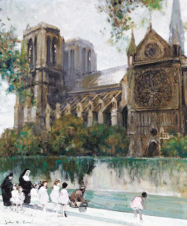 Art et glam: Paris peint par Jules-René Hervé