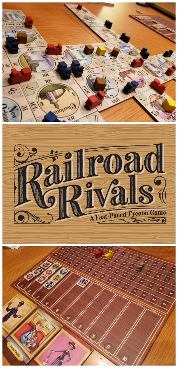 Reviews, Chews & How-Tos: Railroad Rivals by Forbidden Games (Review)
