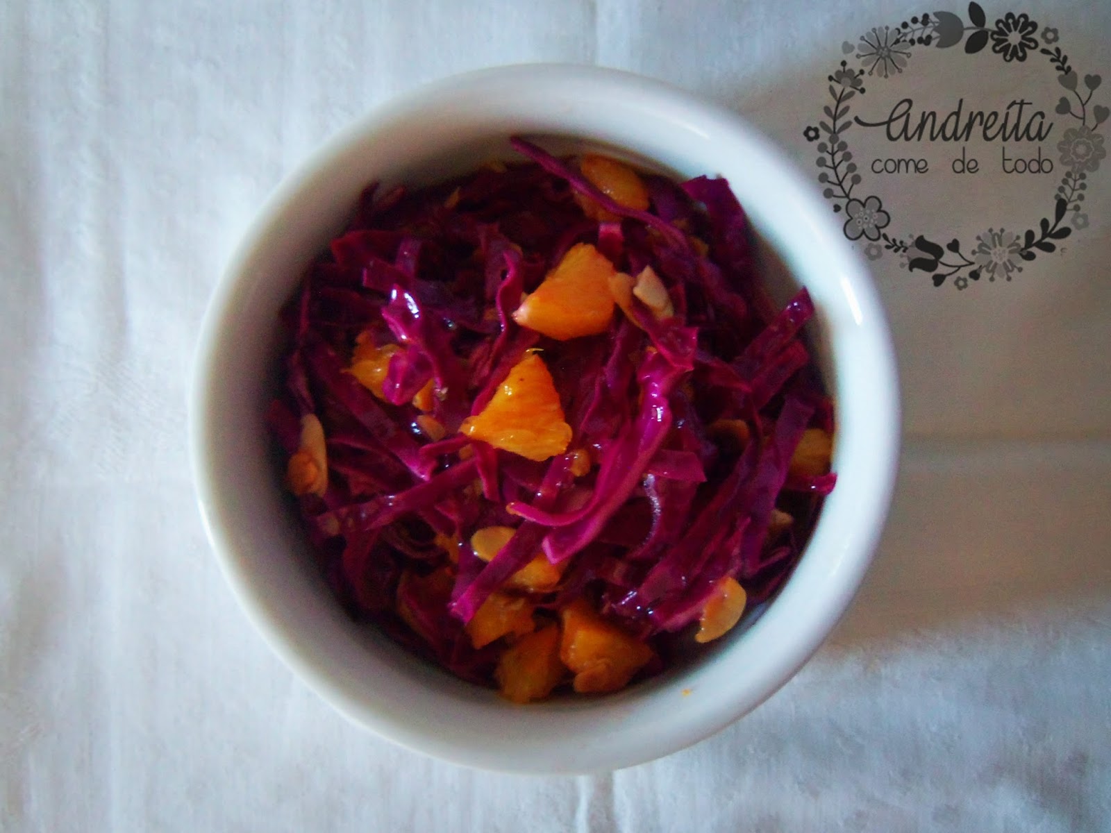 Ensalada de col roja - Andreíta come de todo