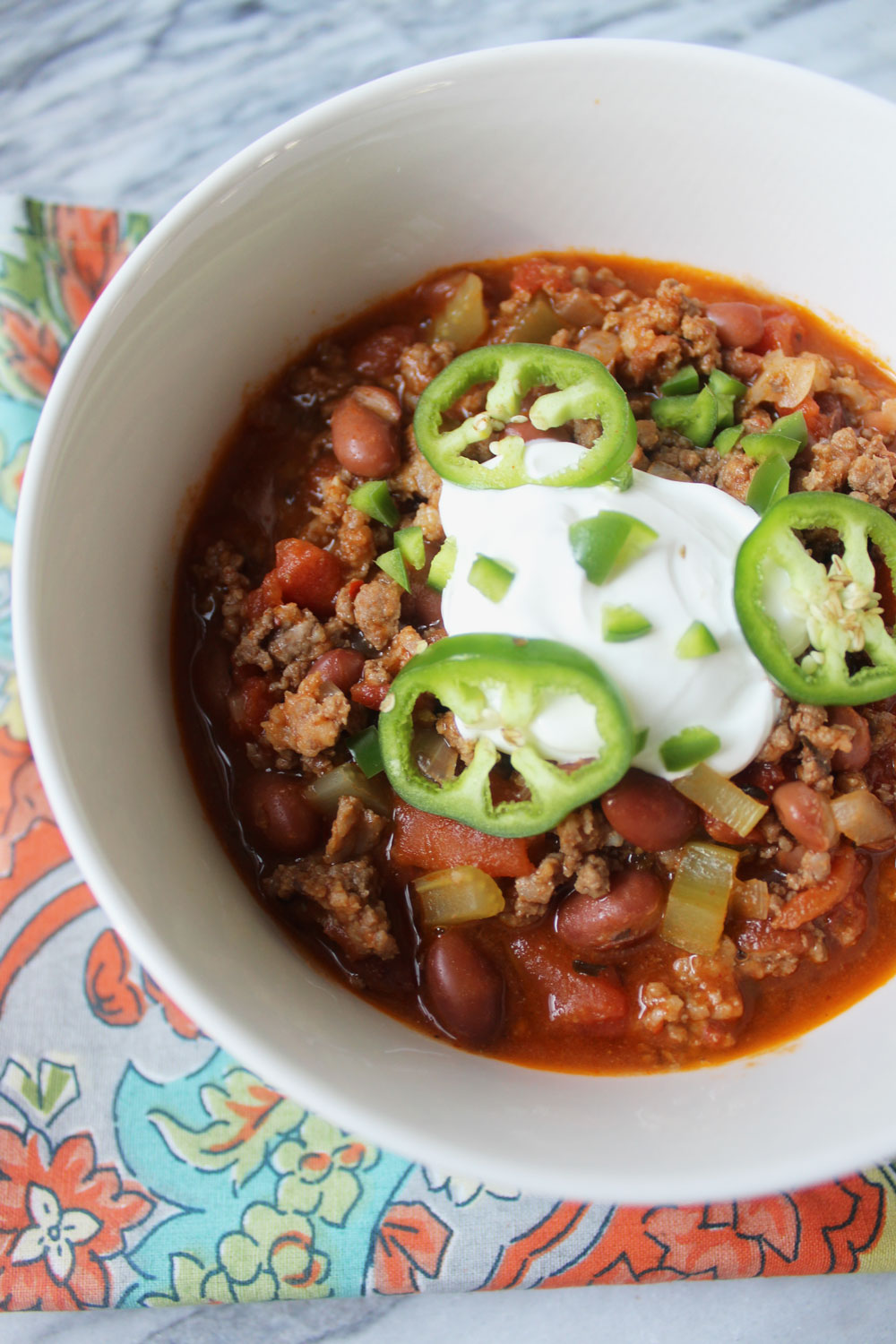 Boilermaker Tailgate Chili - Han Can Cook