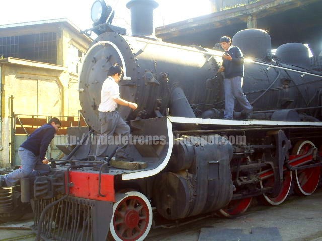 Maestranza de San Eugenio Locomotora a vapor Nº714 | Vida de Trenes