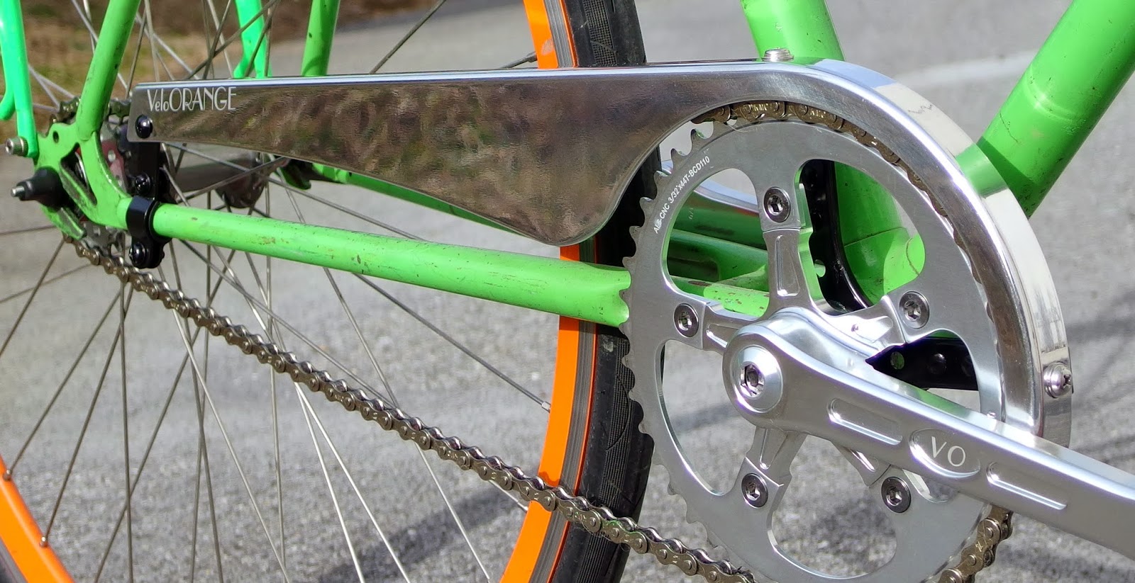 The Velo ORANGE Blog: VO Alloy Chainguard Installation Made Easy