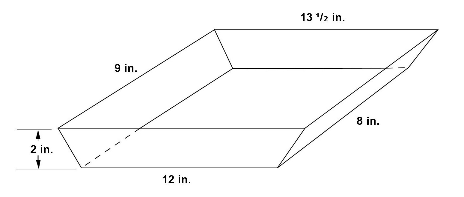 Math Principles: Frustum - Pyramid