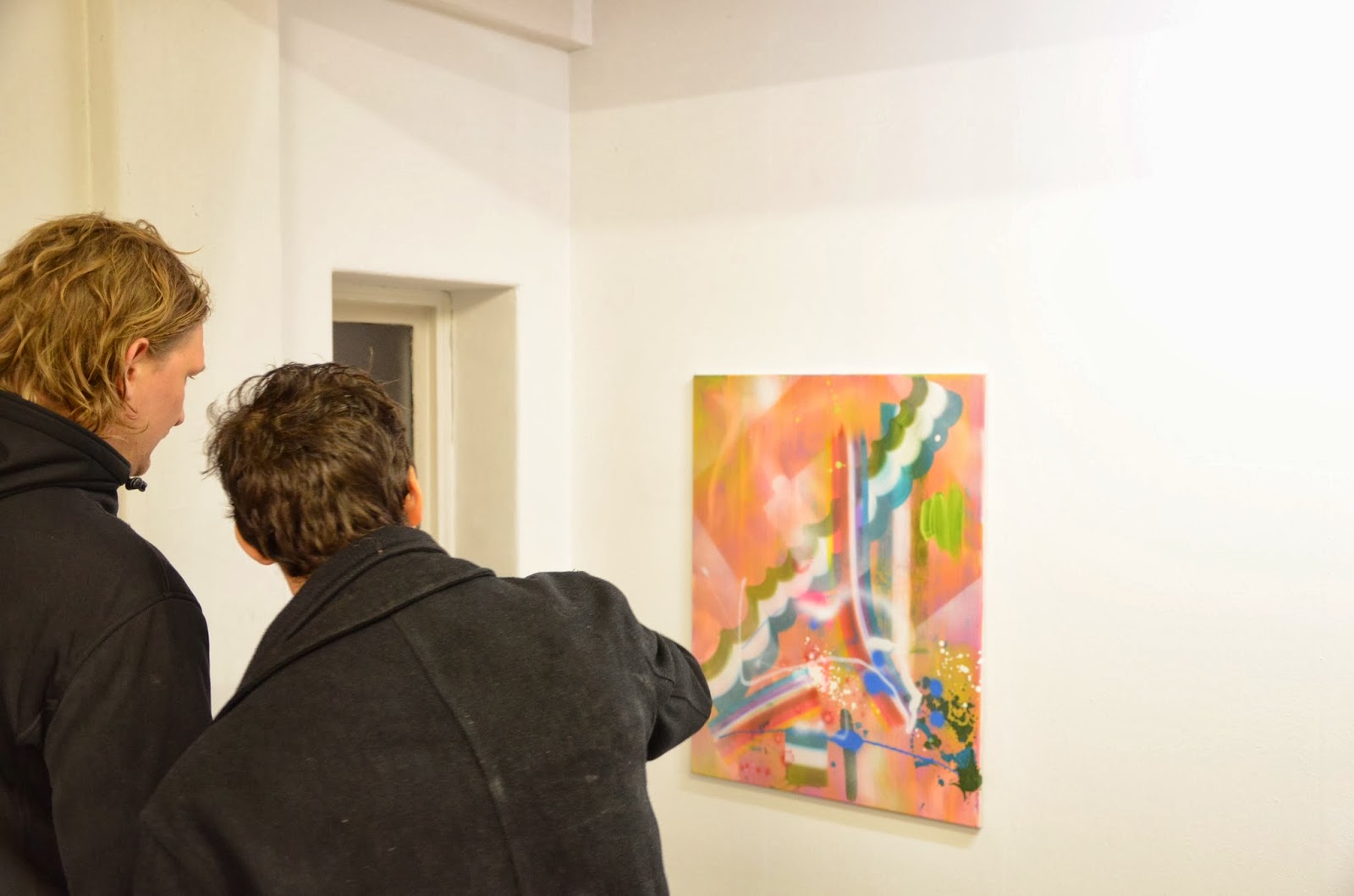 AQUIL COPIER. Dutch painter based in Amsterdam: Momart Grand Opening