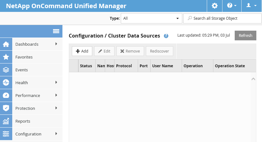Cosonok's IT Blog: Install OnCommand Unified Manager 7.2 - Initial Setup Steps in the Web UI