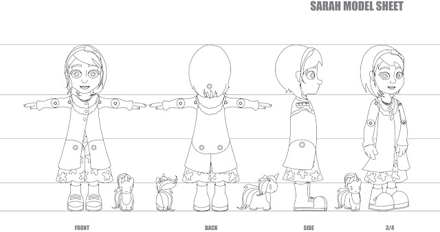 Character Model Sheet for Final Animation - Animation : The New Perspective
