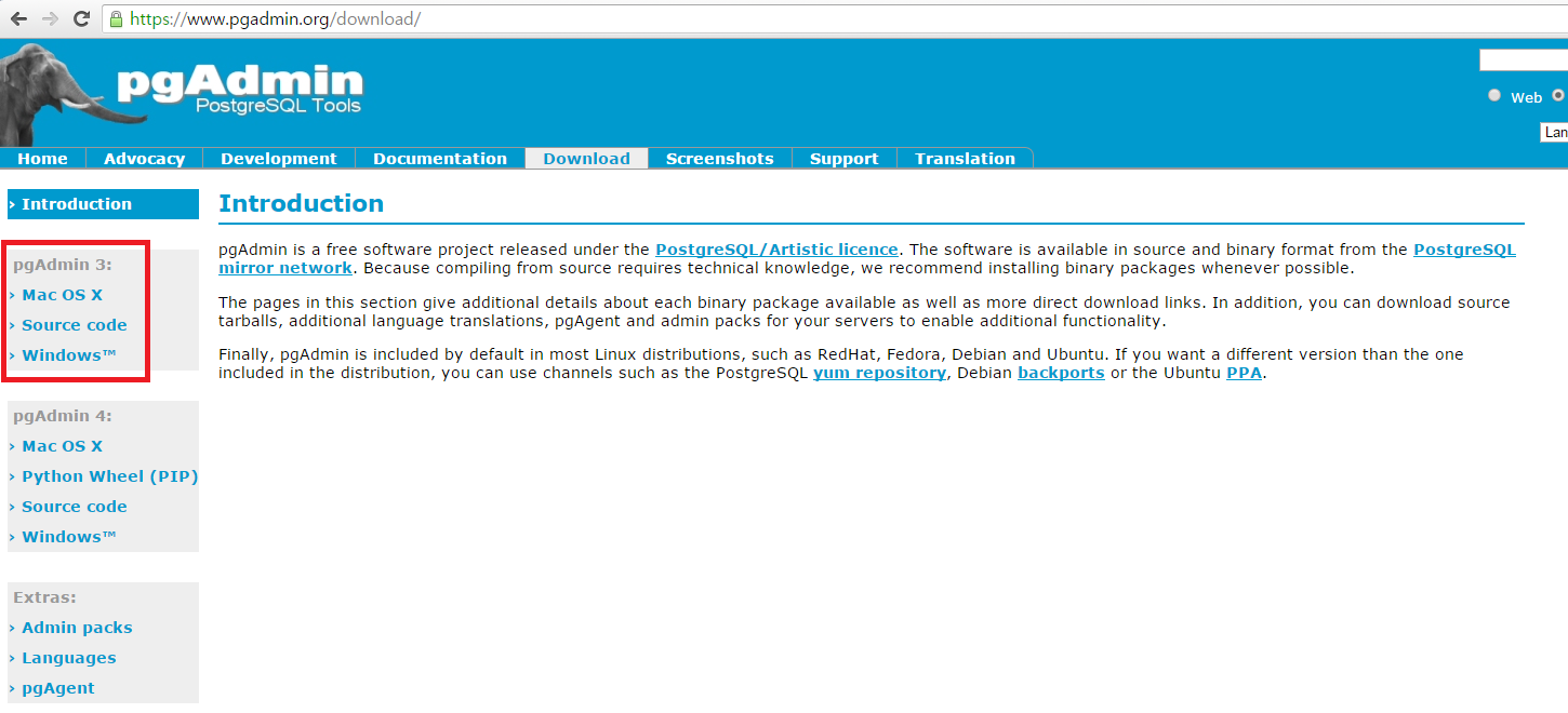 SECURITY: [PostgreSQL] PostgreSQL, pgAdmin3 연동