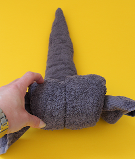 DIY: Handtuch-Origami-Yoda | ars vera(e) - DIY-Blog für kreative ...