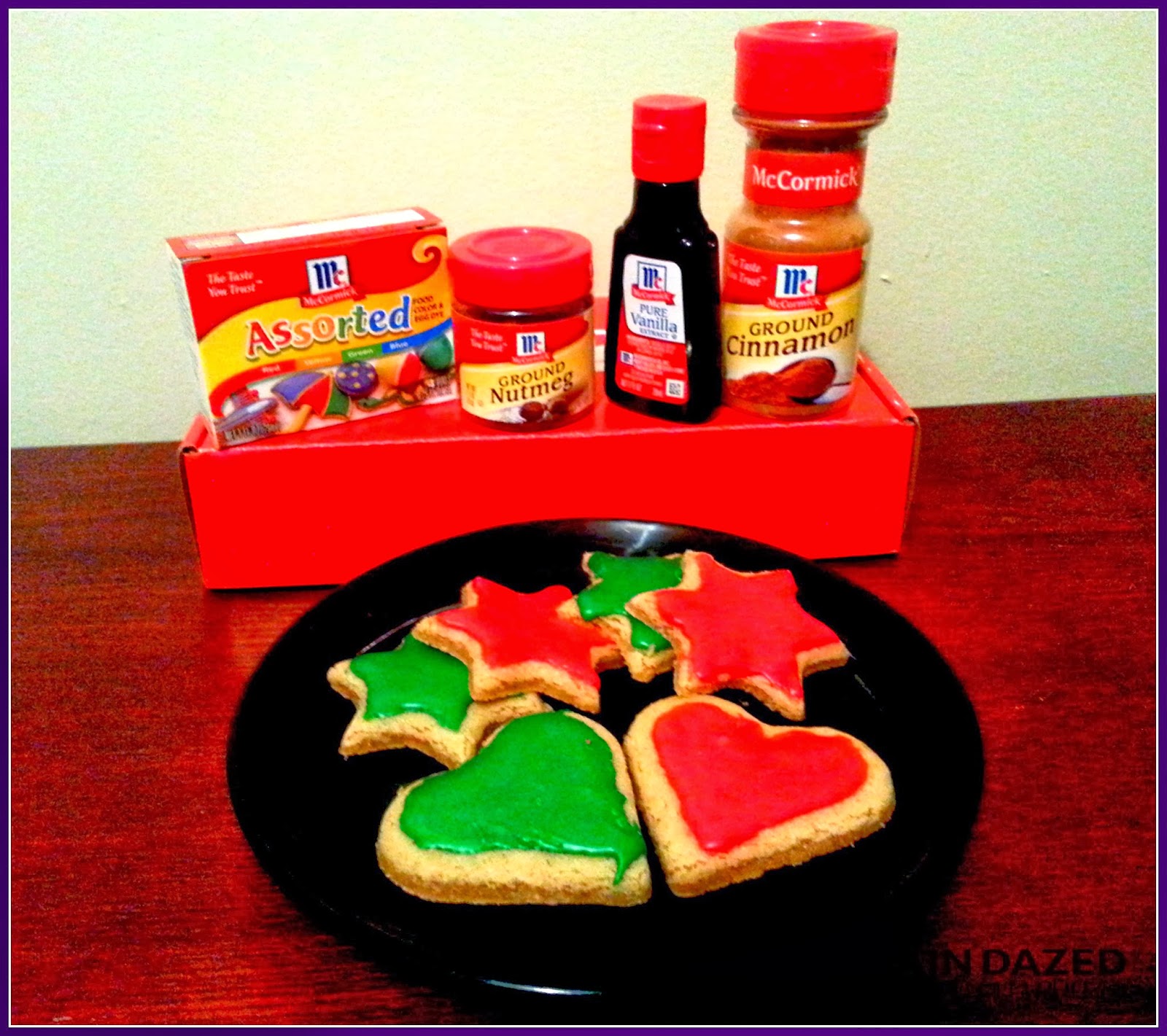 Baking With McCormick: Spiced Holiday Sugar Cookies - A Rain of Thought