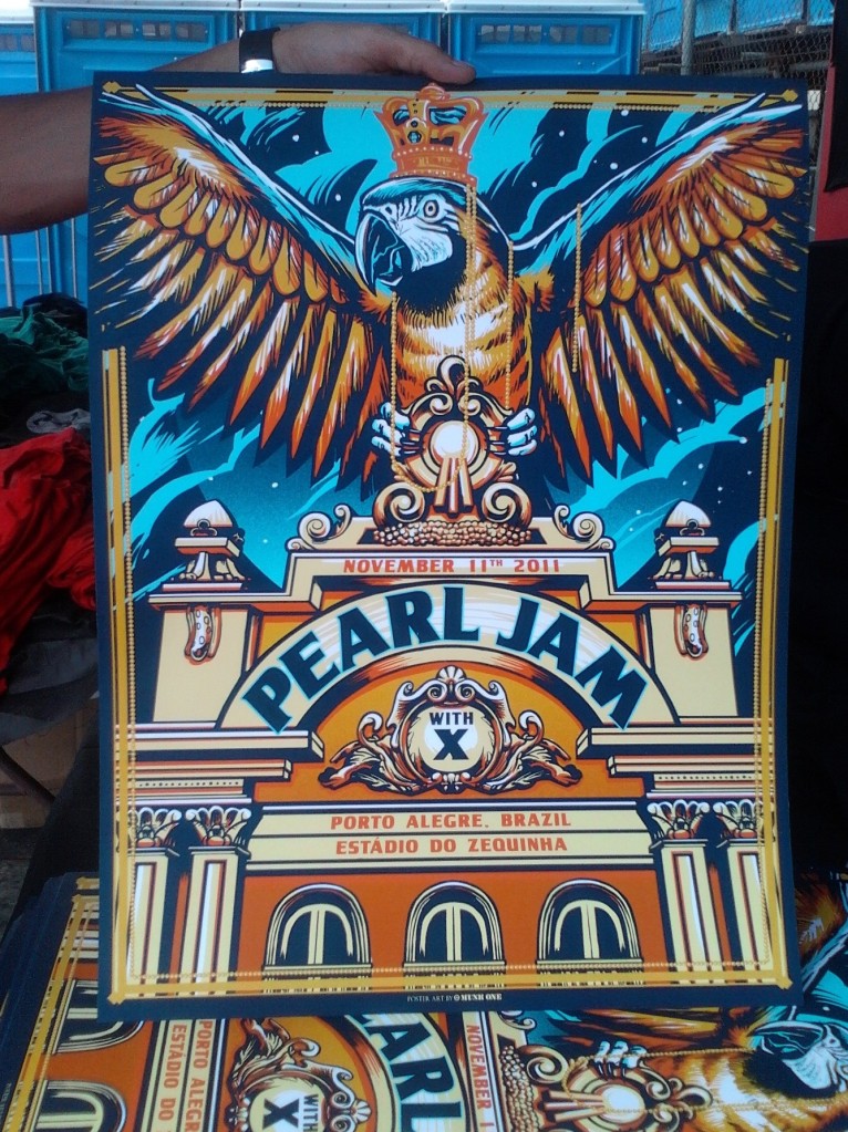 PoP-ArT Emporium: Munk One's "Pearl Jam" Gig Poster