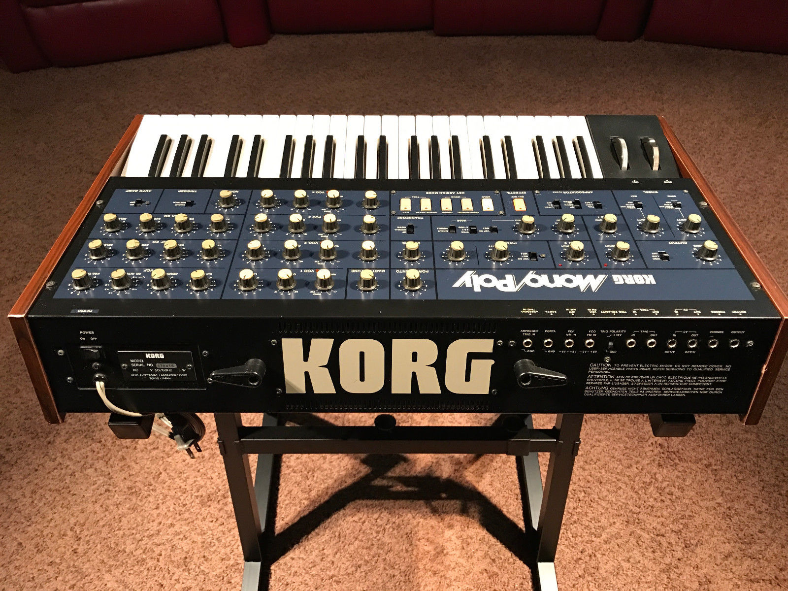 MATRIXSYNTH: KORG Mono/Poly Synthesizer
