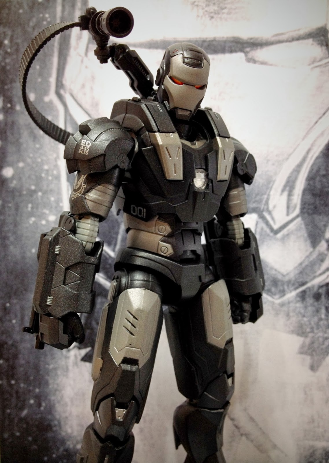Combo's Action Figure Review: War Machine: Iron Man 2 (S.H.Figuarts)