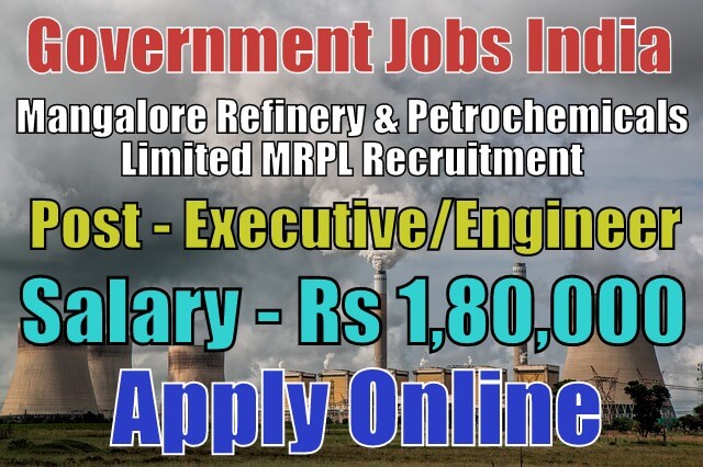 MRPL Recruitment 2018 Apply Now for 17 Executive Posts | Government ...