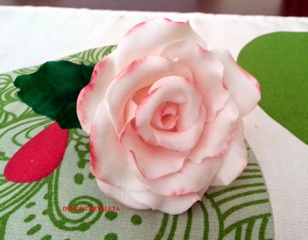 VIDEO TUTORIAL ROSA DE FONDANT | Dulce Tartaleta