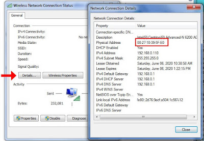 Cara Mengetahui Mac Address Laptop atau PC di Windows 7,8 dan 10 ...
