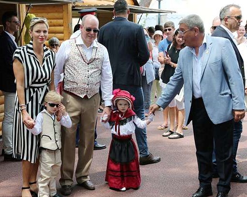 Royal Family Around the World: Monaco's Royal Family Enjoyed a fun day ...
