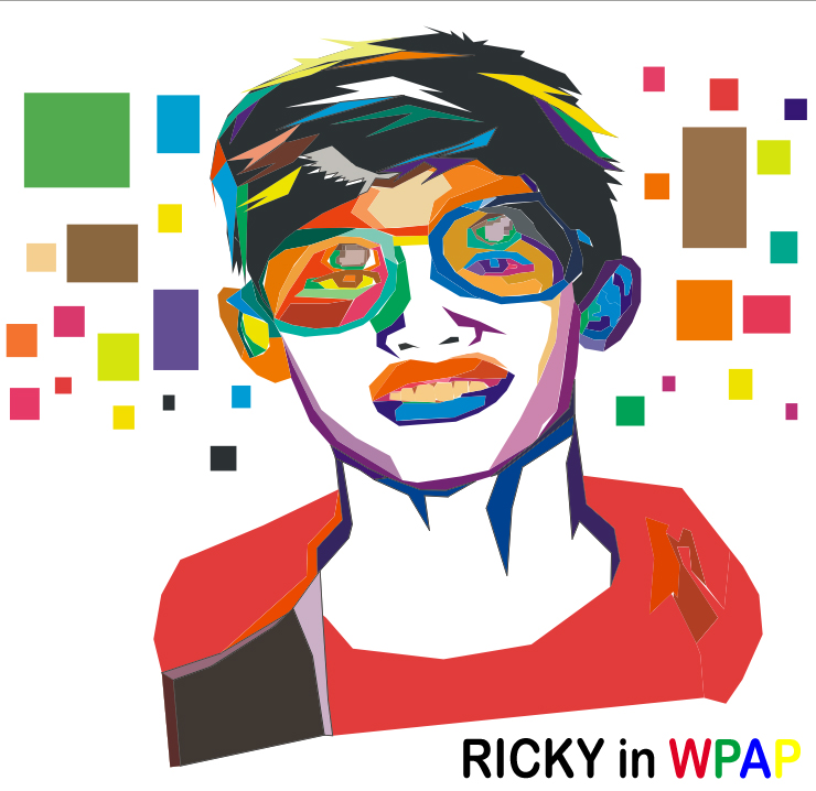 Pisang Batu | Blog: Belajar Bikin Gambar WPAP (Wedha's Pop Art Potrait)