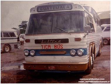 POR LOS CAMINOS DE AMERICA: TICA BUS (1a parte)
