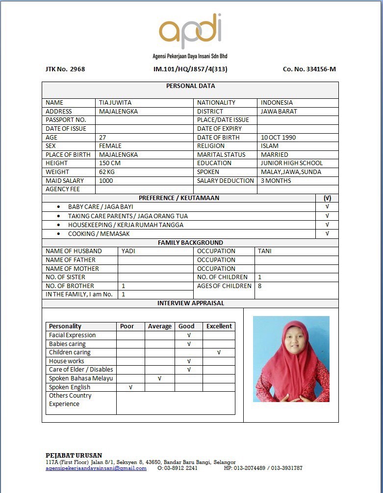 CALLING VISA MAID INDONESIA: APA ITU CALLING VISA MAID?