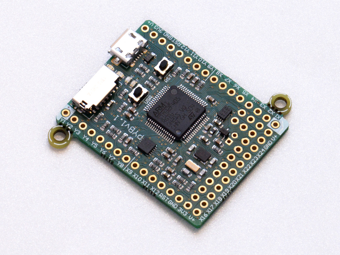 EduPython: pyboard: Python en un microchip