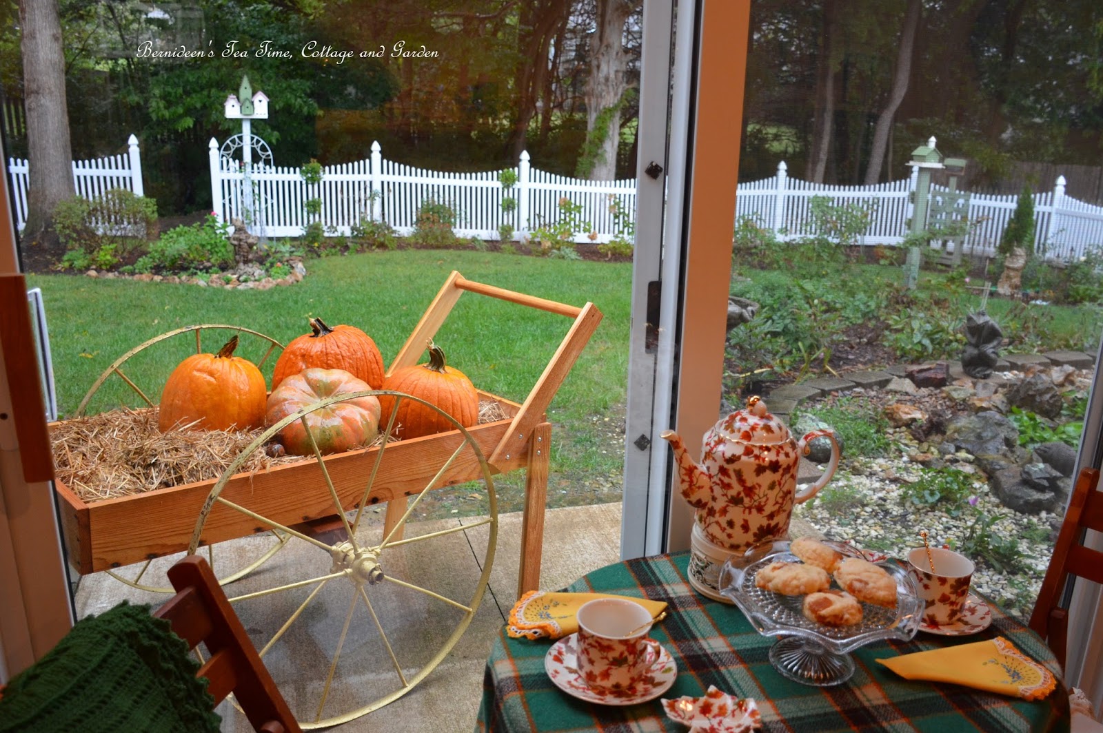 Bernideen's Tea Time, Cottage and Garden: RAINY DAY TEA for "Friends ...