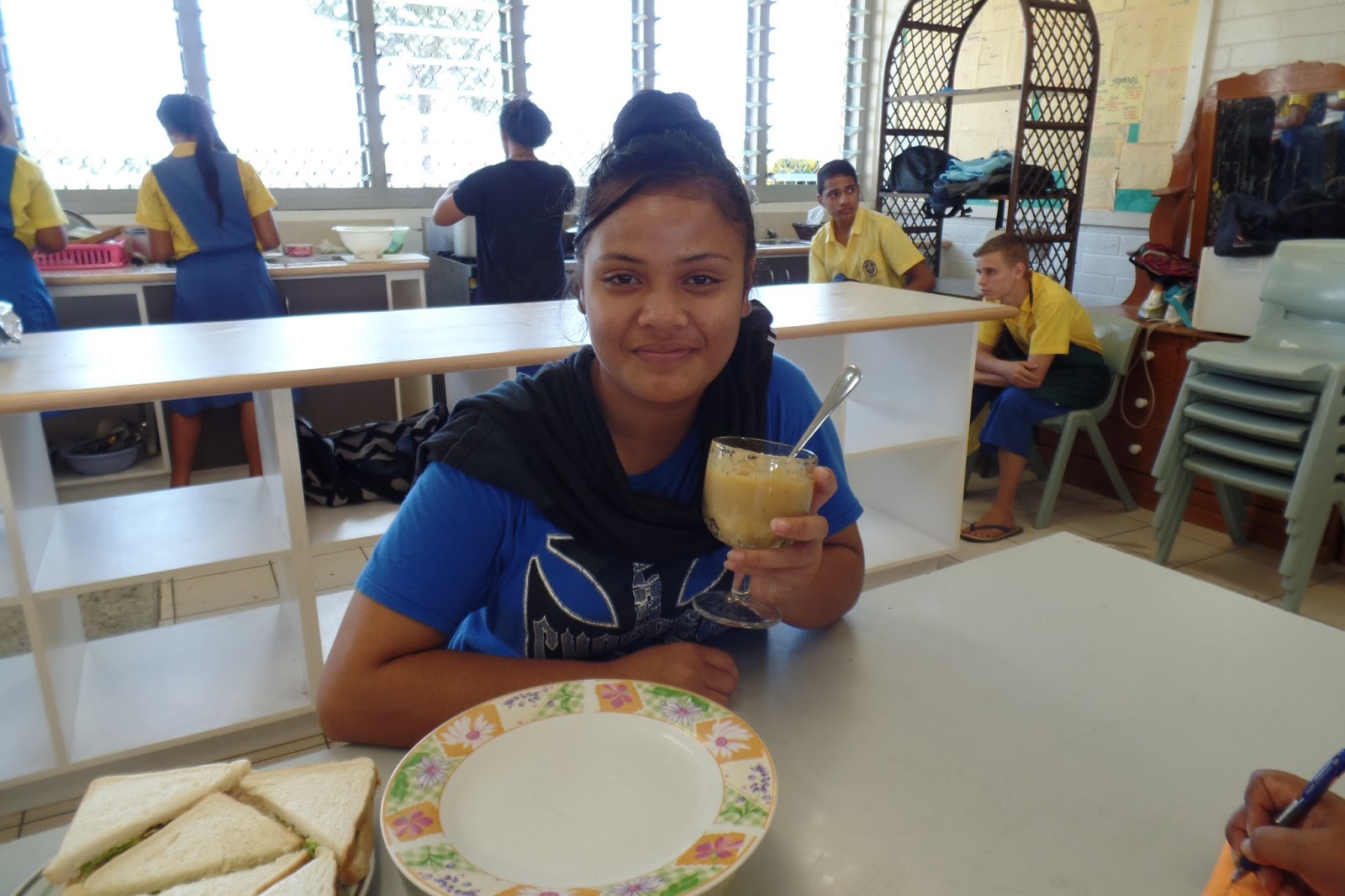 Mission to Samoa: This is what cooking at Pesega LDS Church College