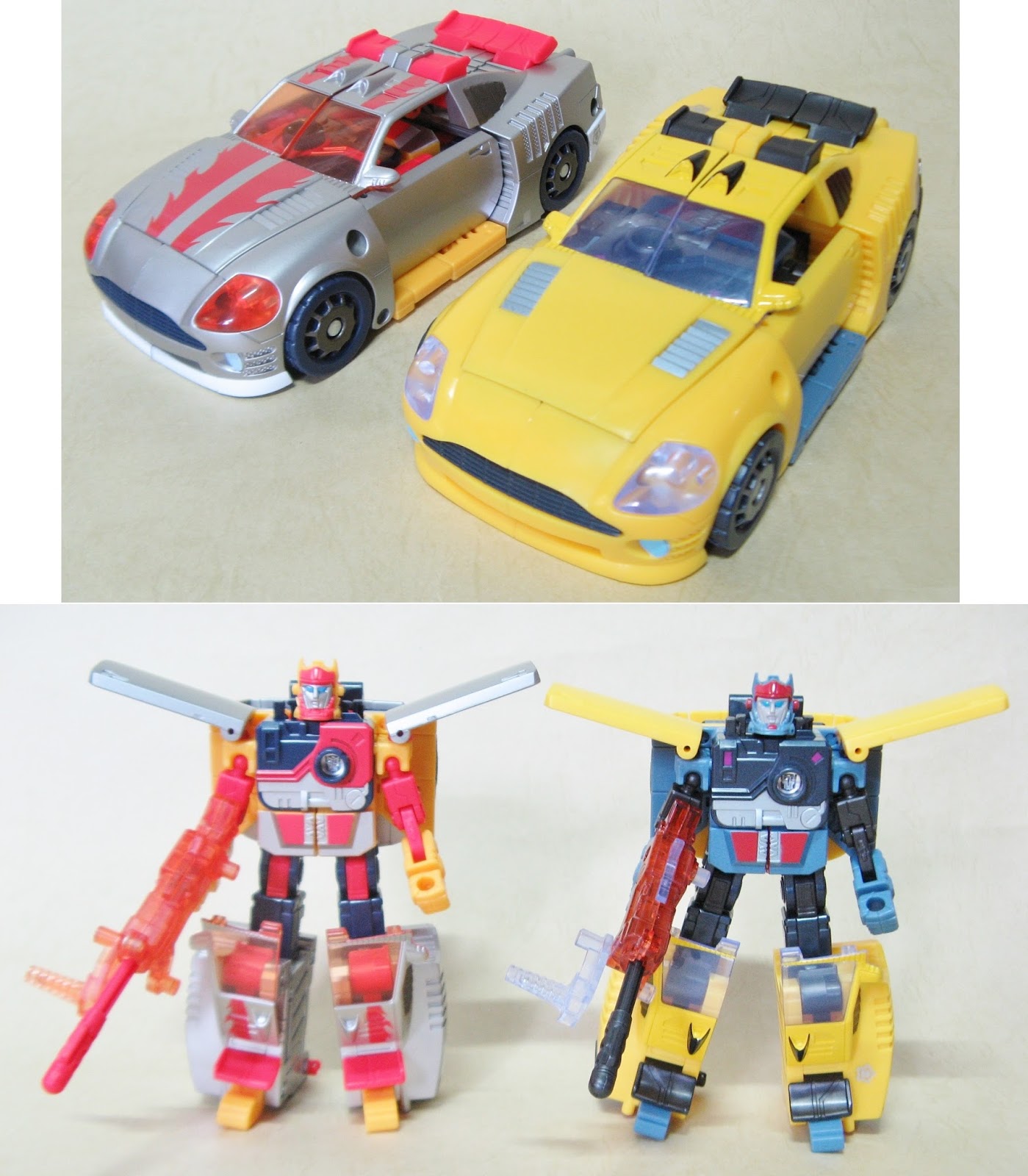TRANSFORMERS ENERGON Deluxe class HOT SHOT & ENERGON Hot SHOT變形金剛能量源之戰 ...