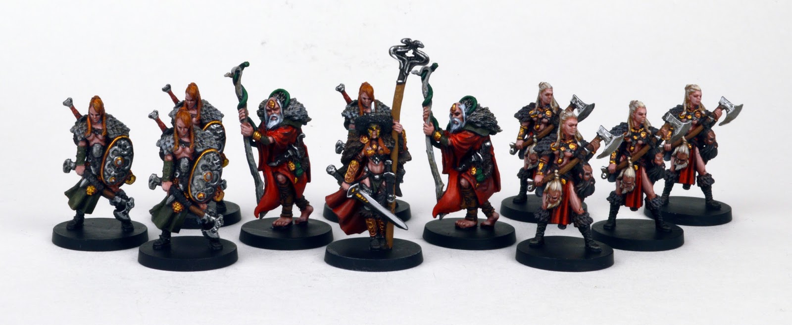 davetaylorminiatures: BLOOD RAGE! - The Vikings