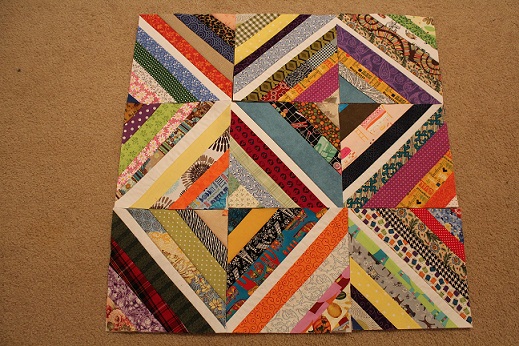 Pursuits Of My Creative Side: Scrappy String Quilt Blocks