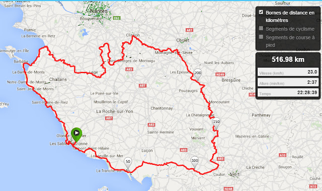 le chateau d'olonne cyclotourisme: novembre 2015