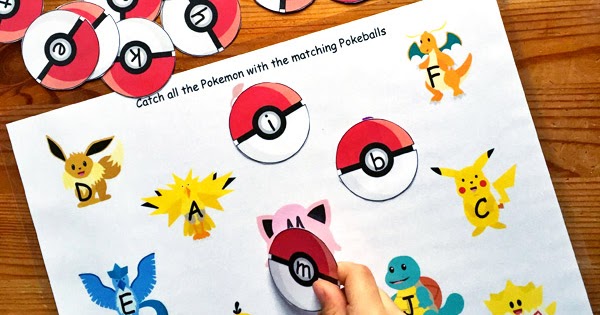 Teacher Neidinha Franca: ALPHABET GO! A POKEMON INSPIRED LETTER ...
