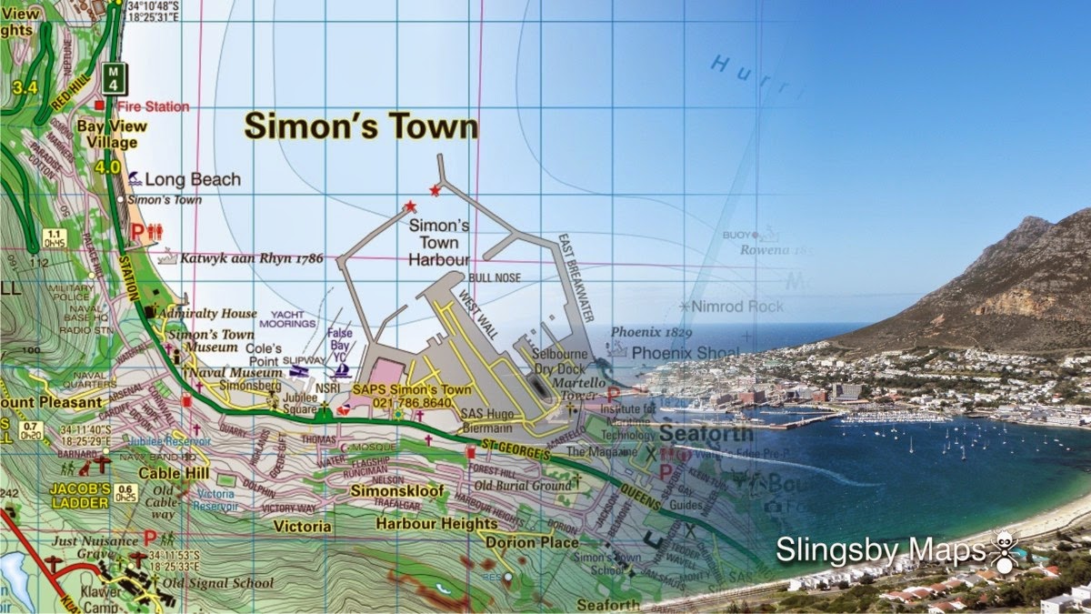 Maps for Afrika: Cape Point #4