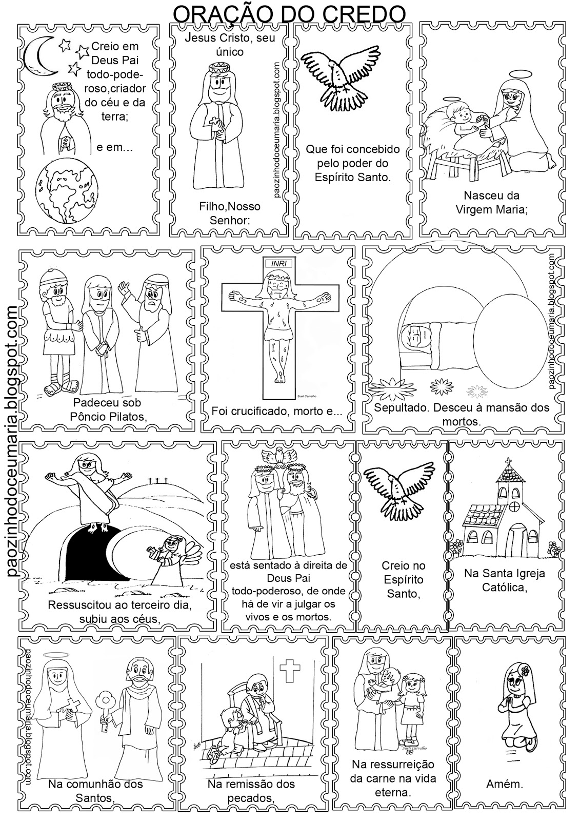 Criança feliz: Jesus nos ensina a rezar!