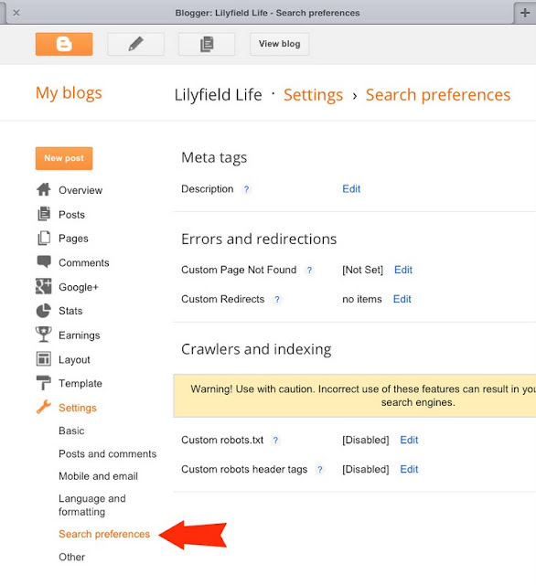 Lilyfield Life: SEO: How does your blog appear in a Google search?