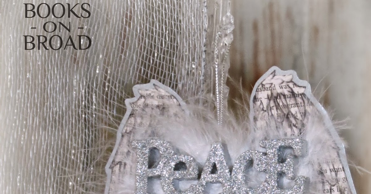 Uniquely Grace: Stunning Book Page Angel Wing Christmas Tree Ornaments ...