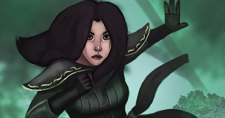 Vandrake's Drawings: Forest ninja