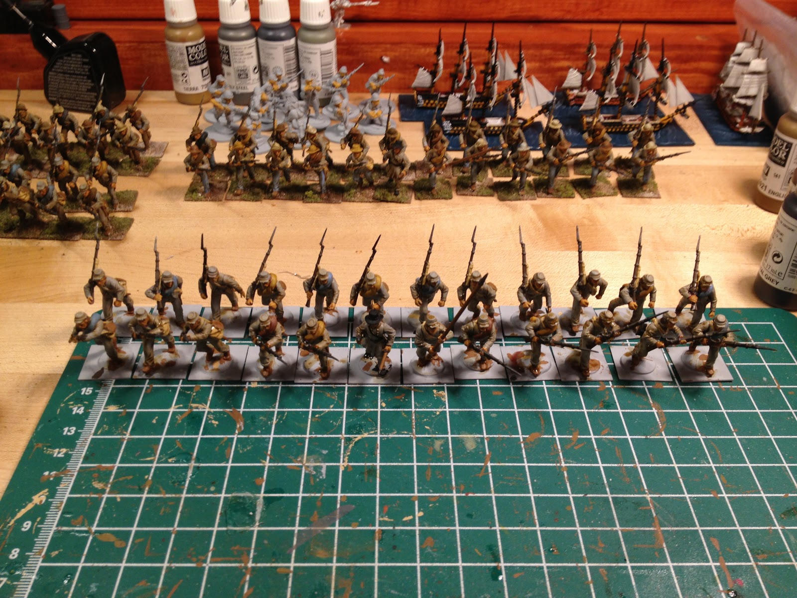 Lair of the Uber Geek: Even More Perry 28mm Confederates on the Day of ...