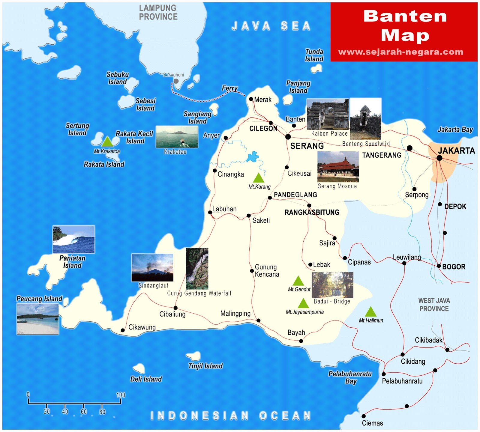Banten Map High Resolution - Web Sejarah Banten Map High Resolution - Web Sejarah