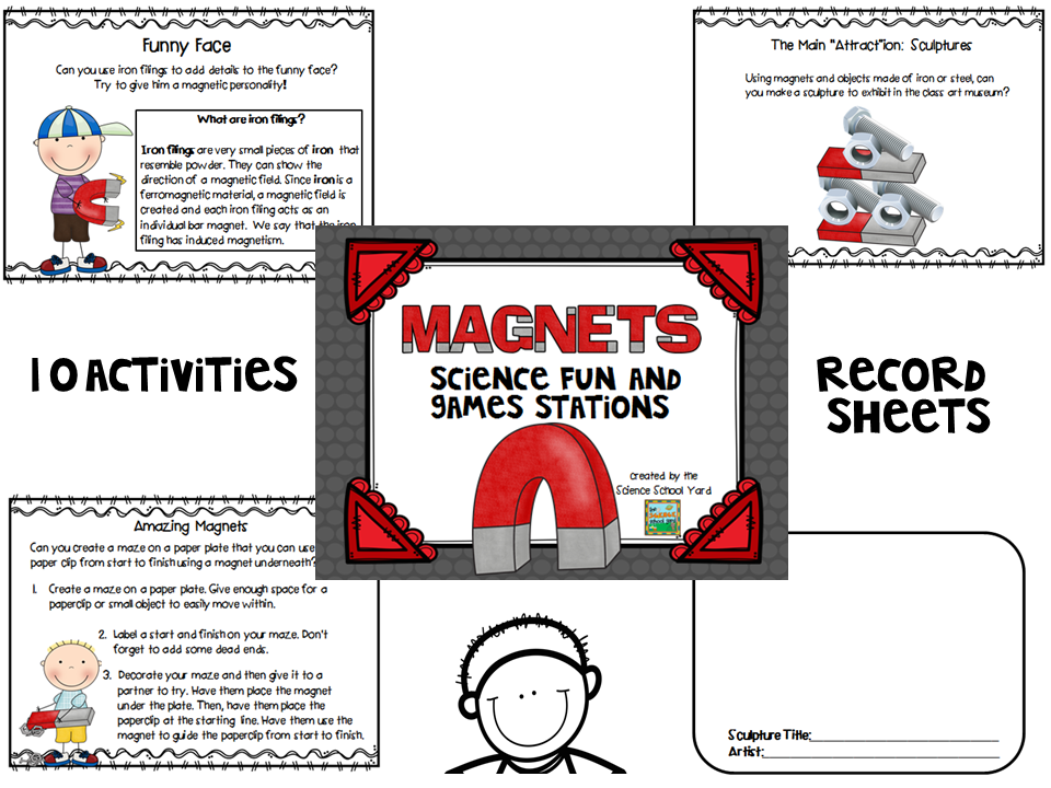 Marvelous Magnets...FOSS...NGSS... and More! - The Science School Yard