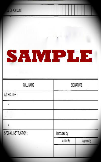 Joy Posadas writes...: Why bank signature cards need a custodian