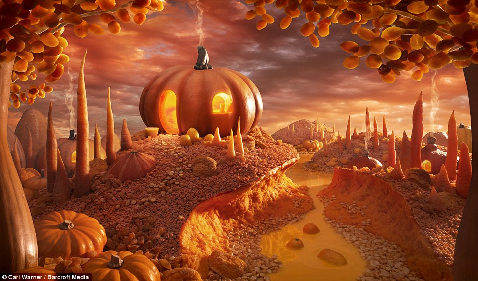 Simply Creative: Foodscapes by Carl Warner